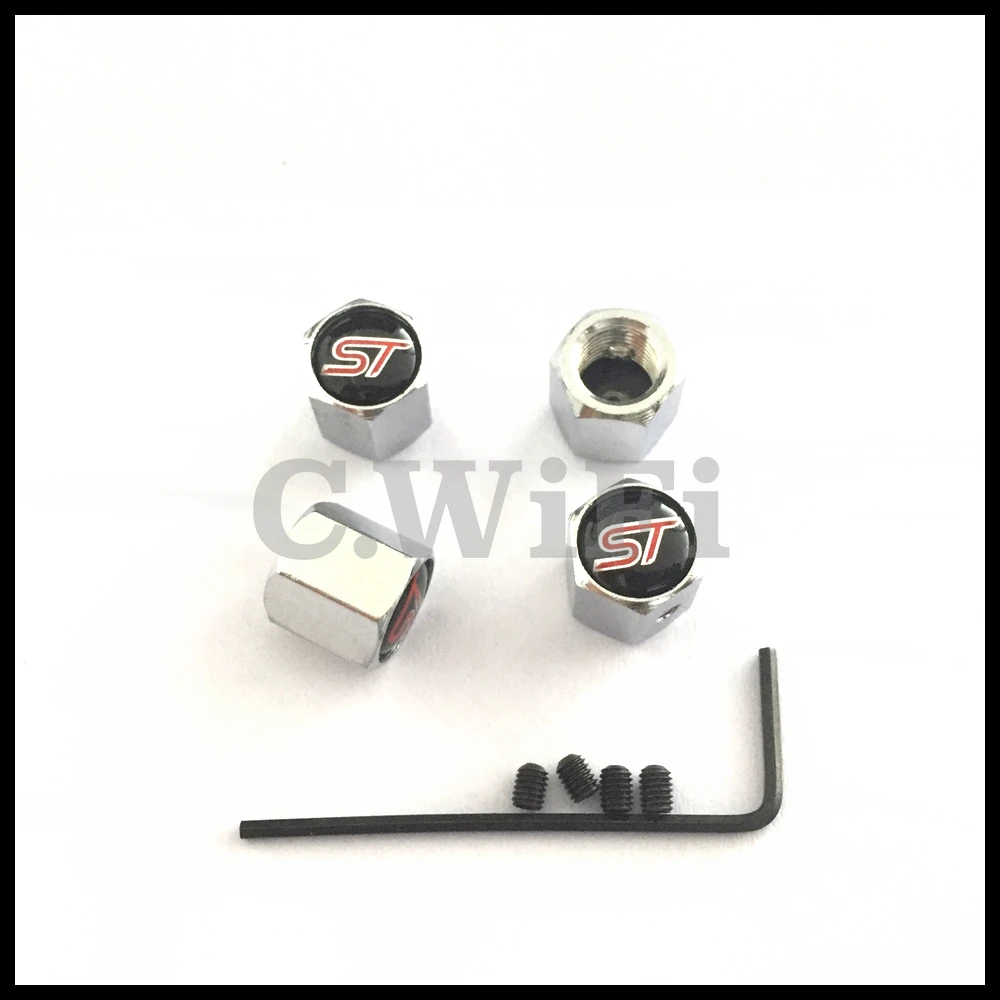 4x anti-theft plugs for FORD ST SERIES all models valve wheel rim plug ...