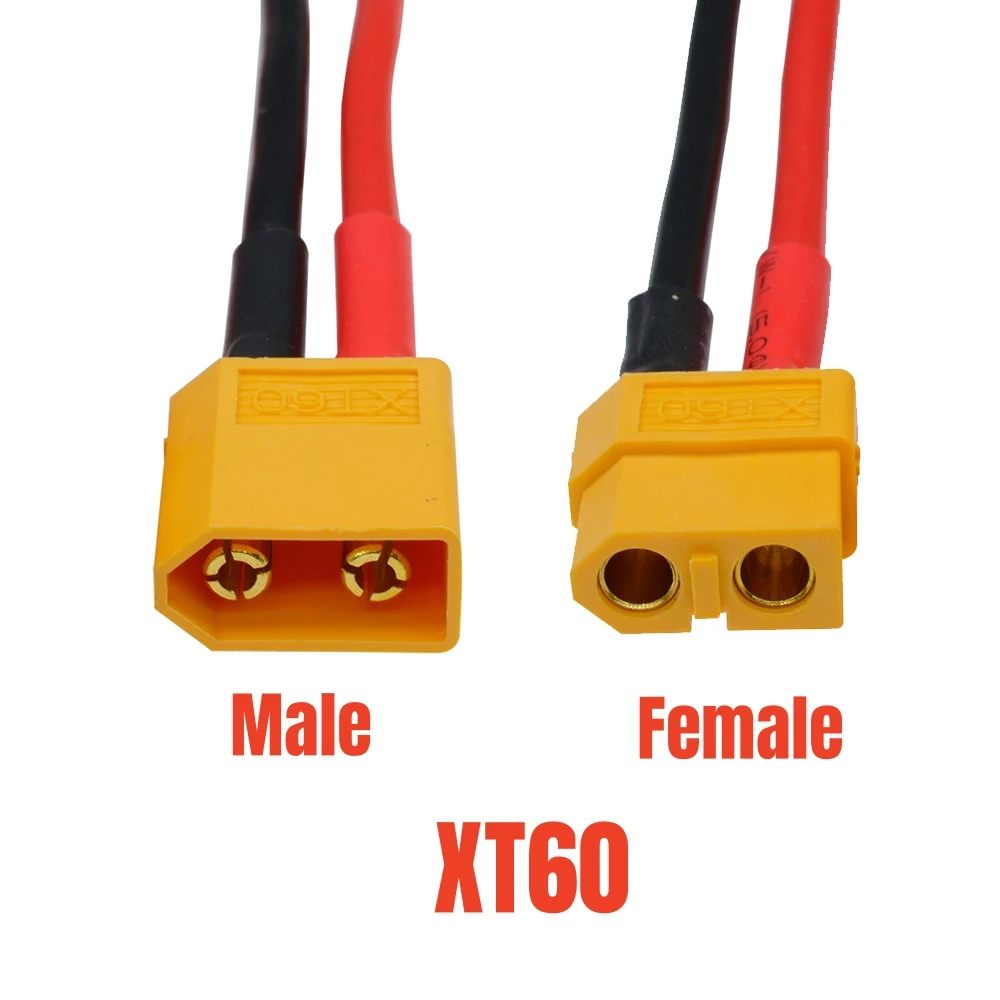 Xiatiaosann XT60 To EC3 Plug Adapter, EC3 Male To XT60 Female