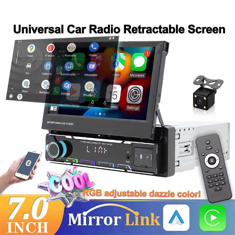 1-Din-7-inch-Universal-Car-Radio-MP5-Player-Touch-Screen-FM-USB-SD-Rear ...