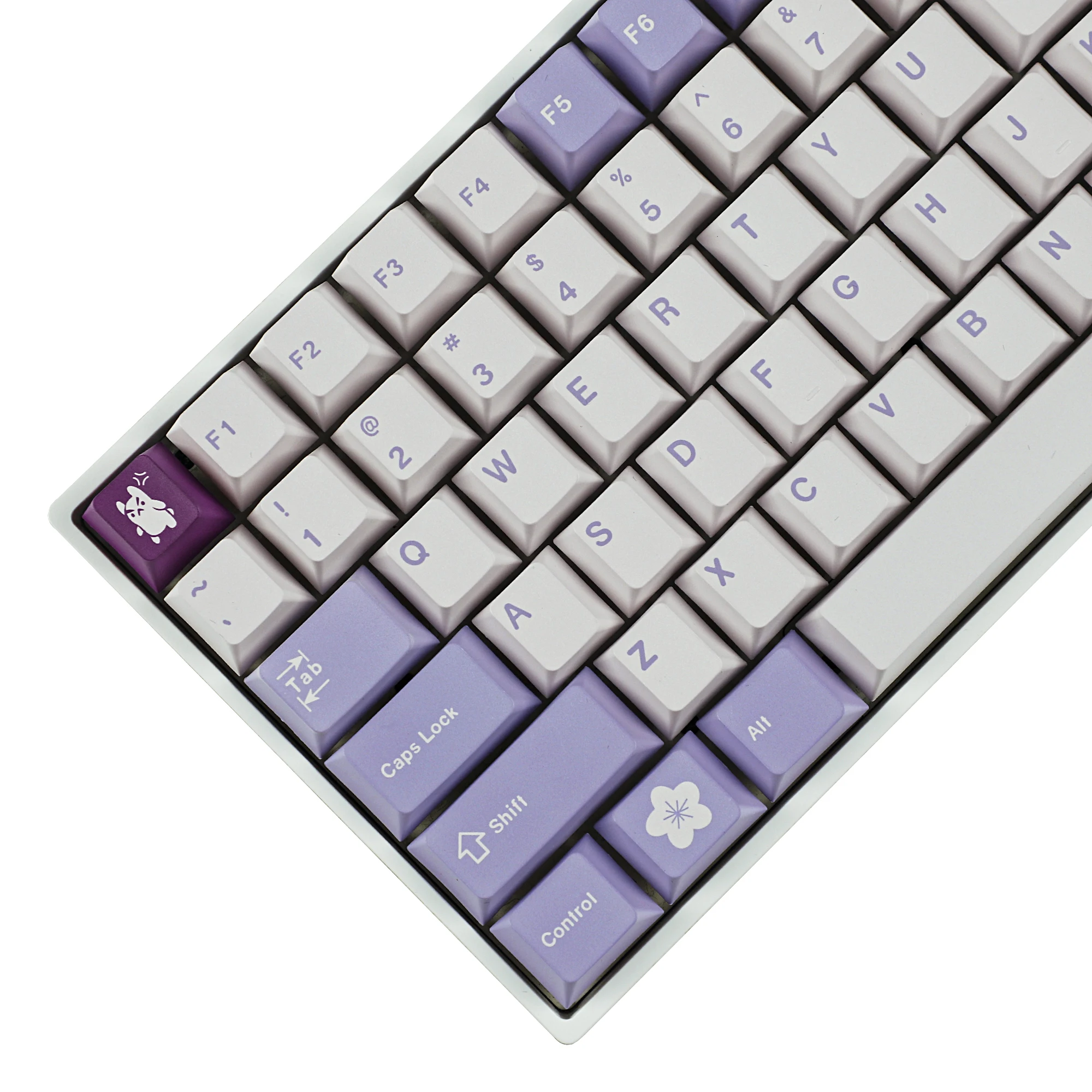 136 chave coelho tintura sub keycaps pbt cherry perfil tampões para tkl ...