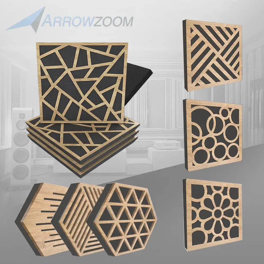 Arrowzoom-difusor-de-sonido-profesional-Panel-de-madera-de-fieltro ...