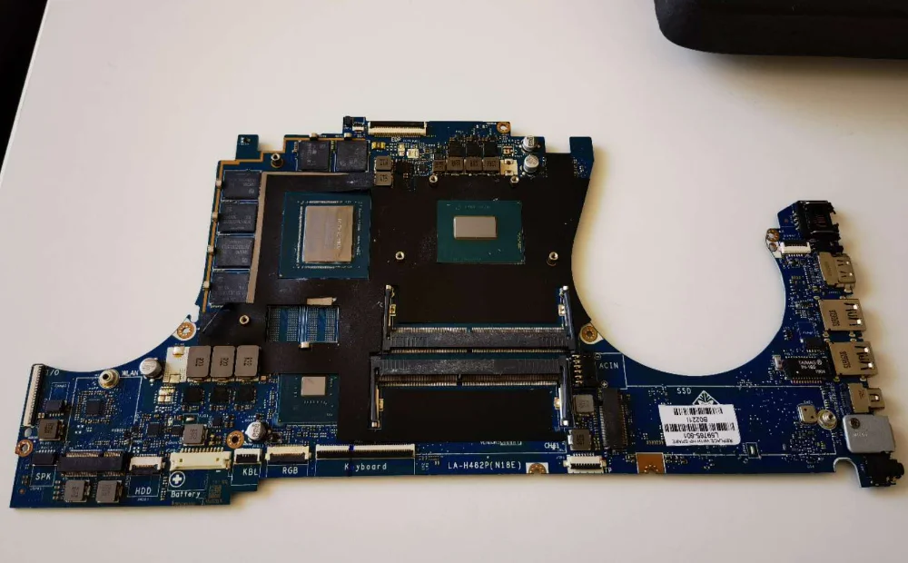 L59765-601 LA-H482P MOTHERBOARD FOR HP 15-DH I5-9300H RTX2060 6GB ...