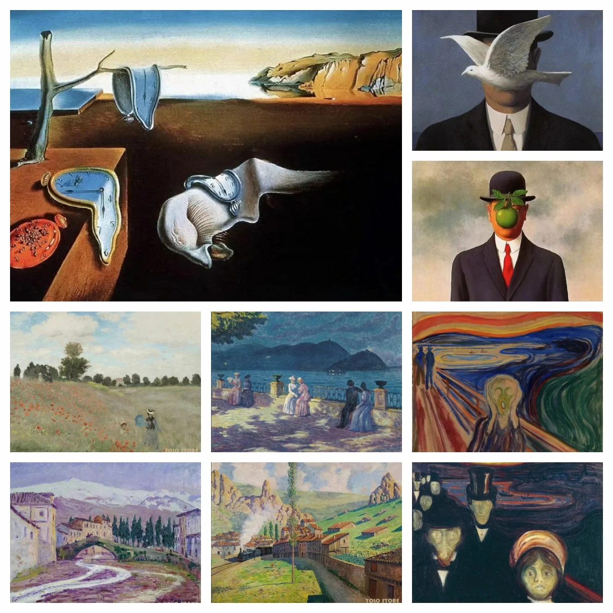 Famous Paintings By Salvador Dali
