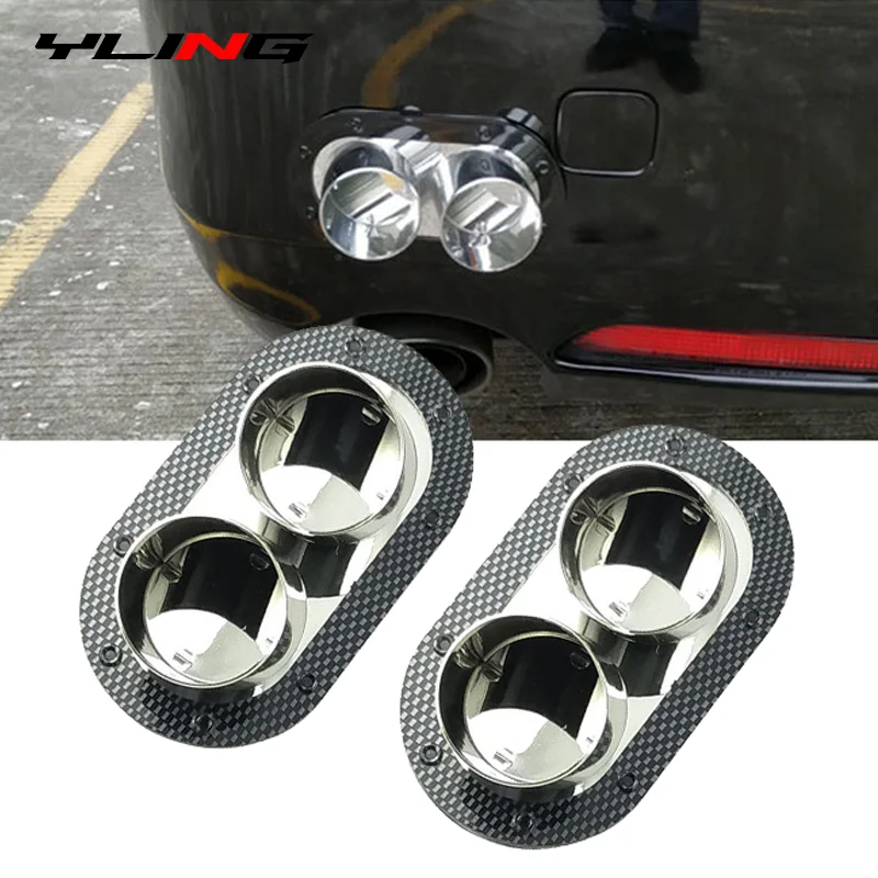 Car Fake Air Outlet Vent Tail Exhaust Pipe Decorative Exterior ...
