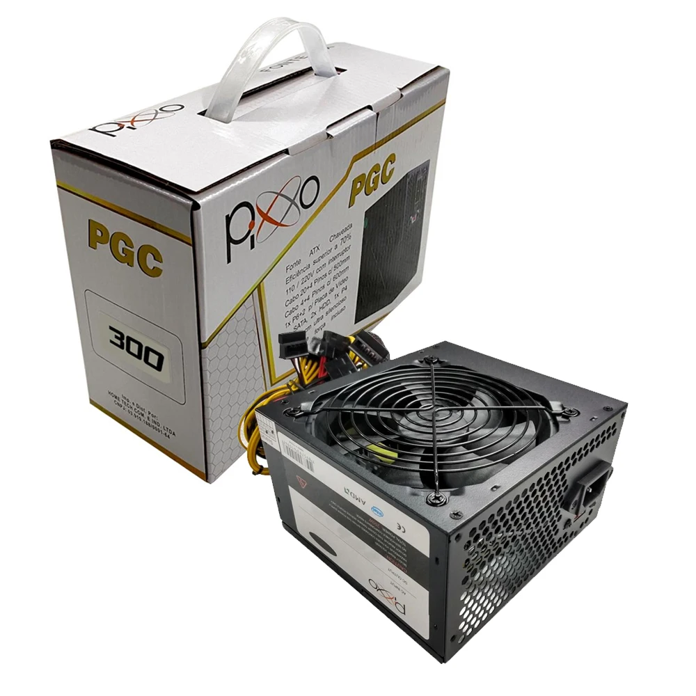 Fonte ATX 300W Real: Tudo o que Você Precisa Saber Antes de Comprar