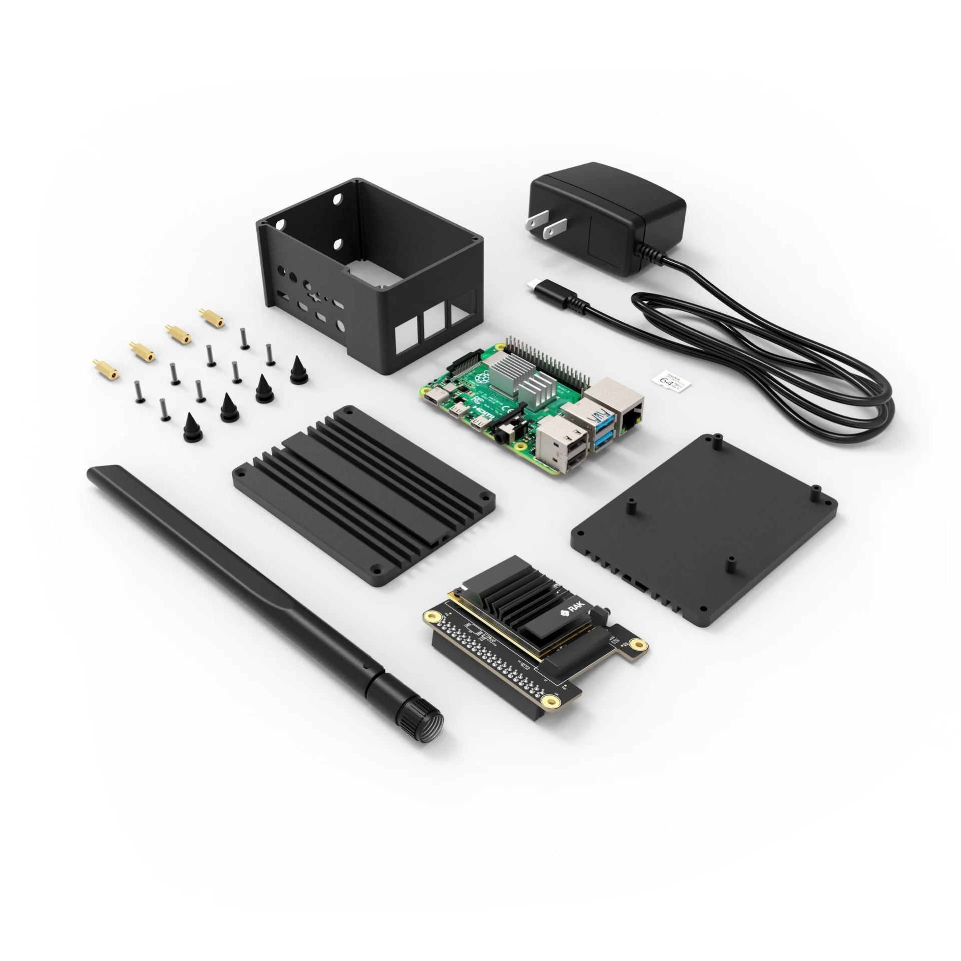RAK Raspberry Pi 4 Kit para LoRaWAN