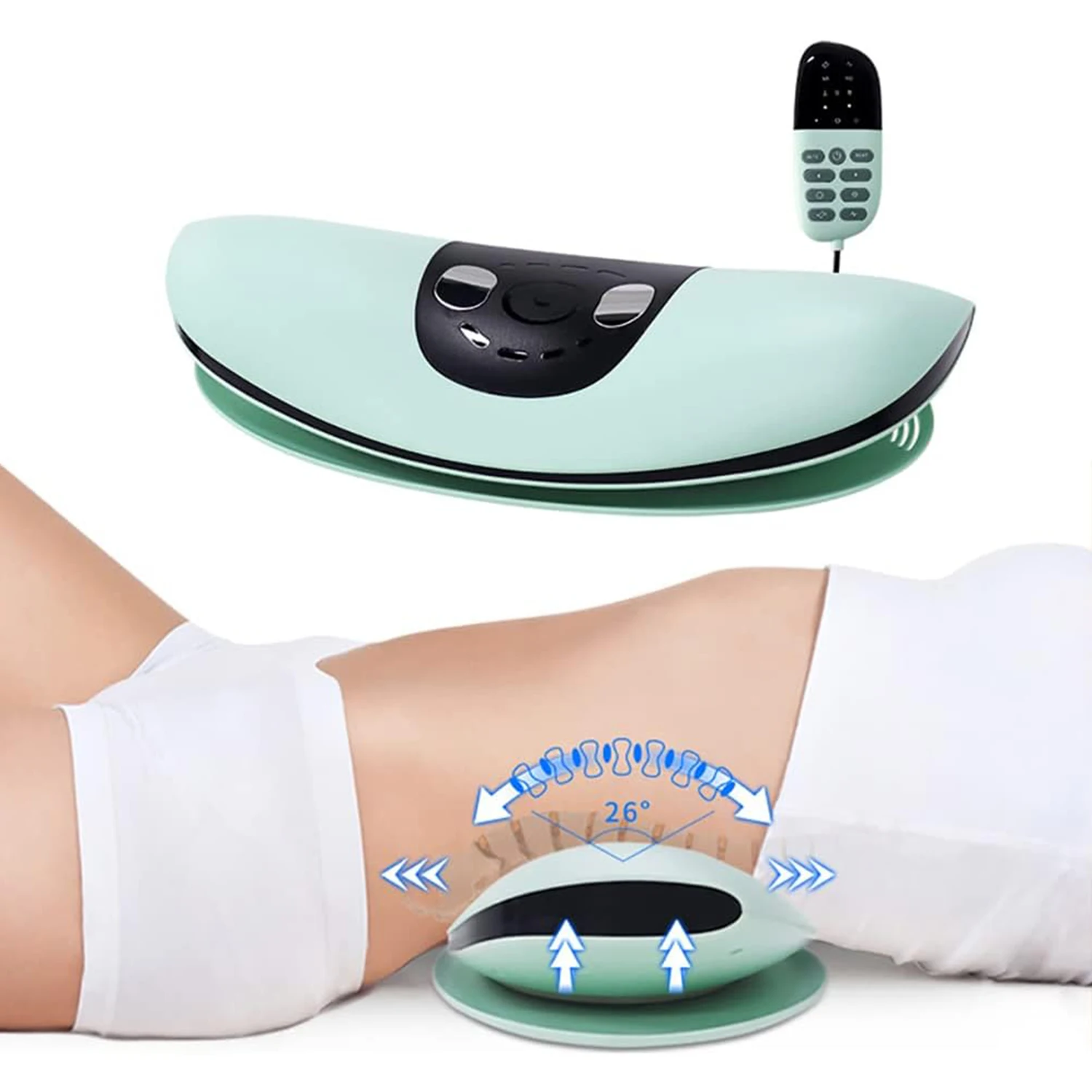 Electric-Lumbar-Traction-Massager-Heating-Back-and-Lumbar-Massage ...