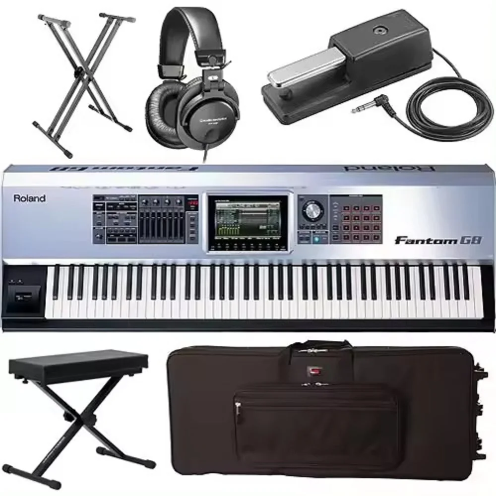Roland-Fantom-G8-88-Key-Keyboard-Workstation-melhor-entrega-gratuita ...