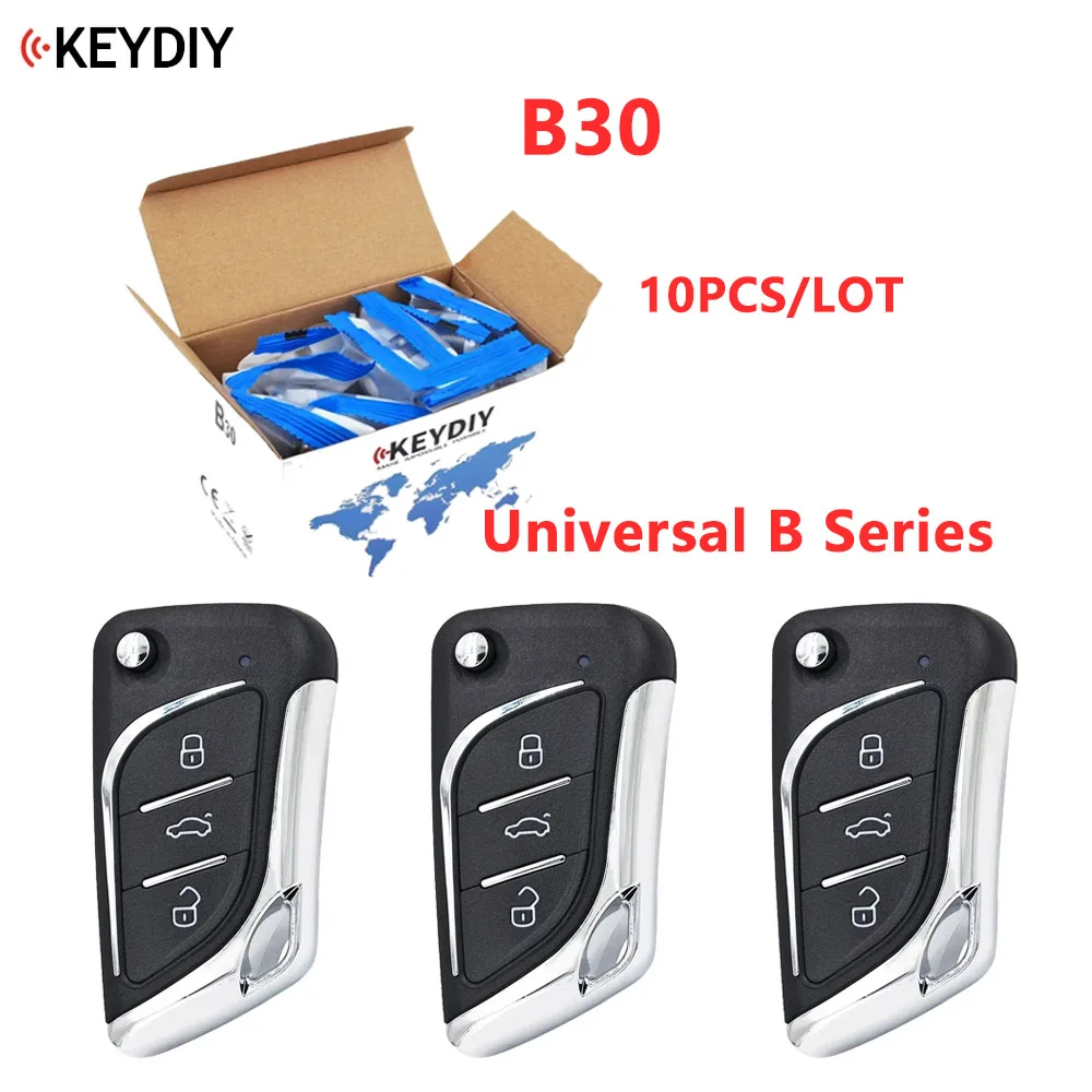 5-10PCS-3-Buttons-Universal-KEYDIY-B30-K-Style-Remote-Control-Key-B ...