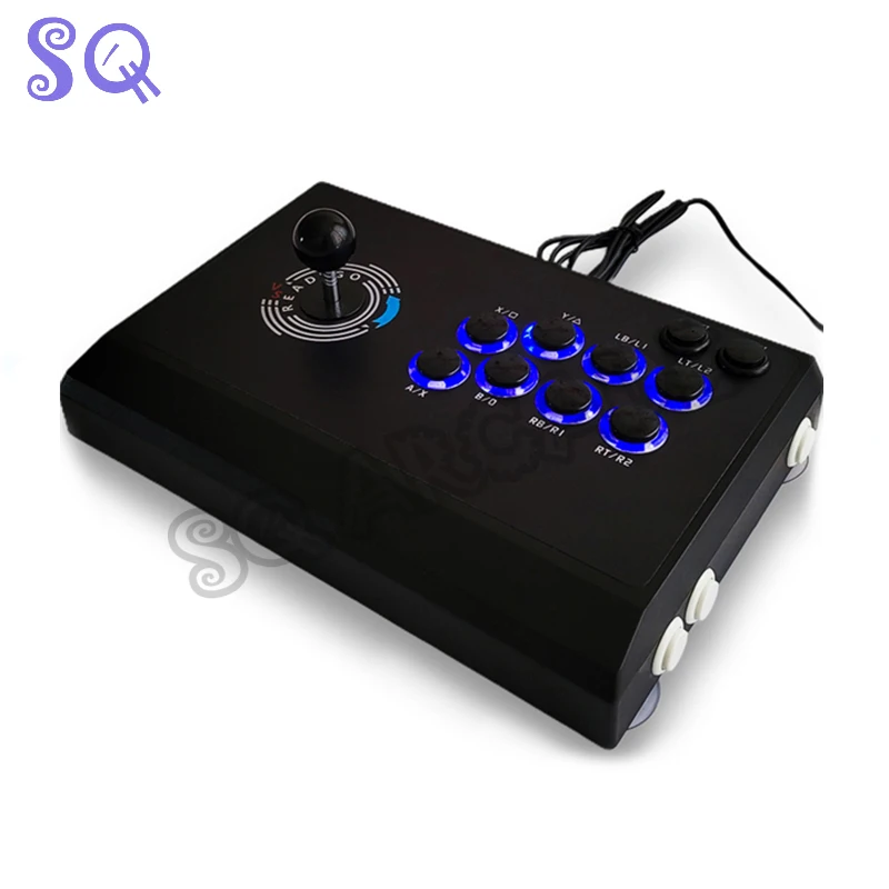 Arcade Joystick Smash Box Style Arcade Game Console Fight Stick Game ...
