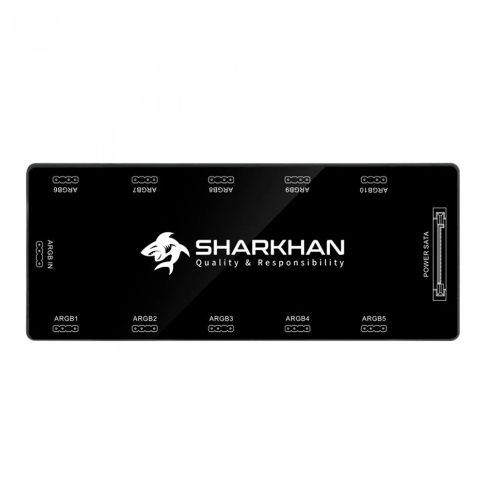 SHARKHAN-LED-P10-HUB-10-Port-ARGB-HUB-controller-back-magnet.jpg
