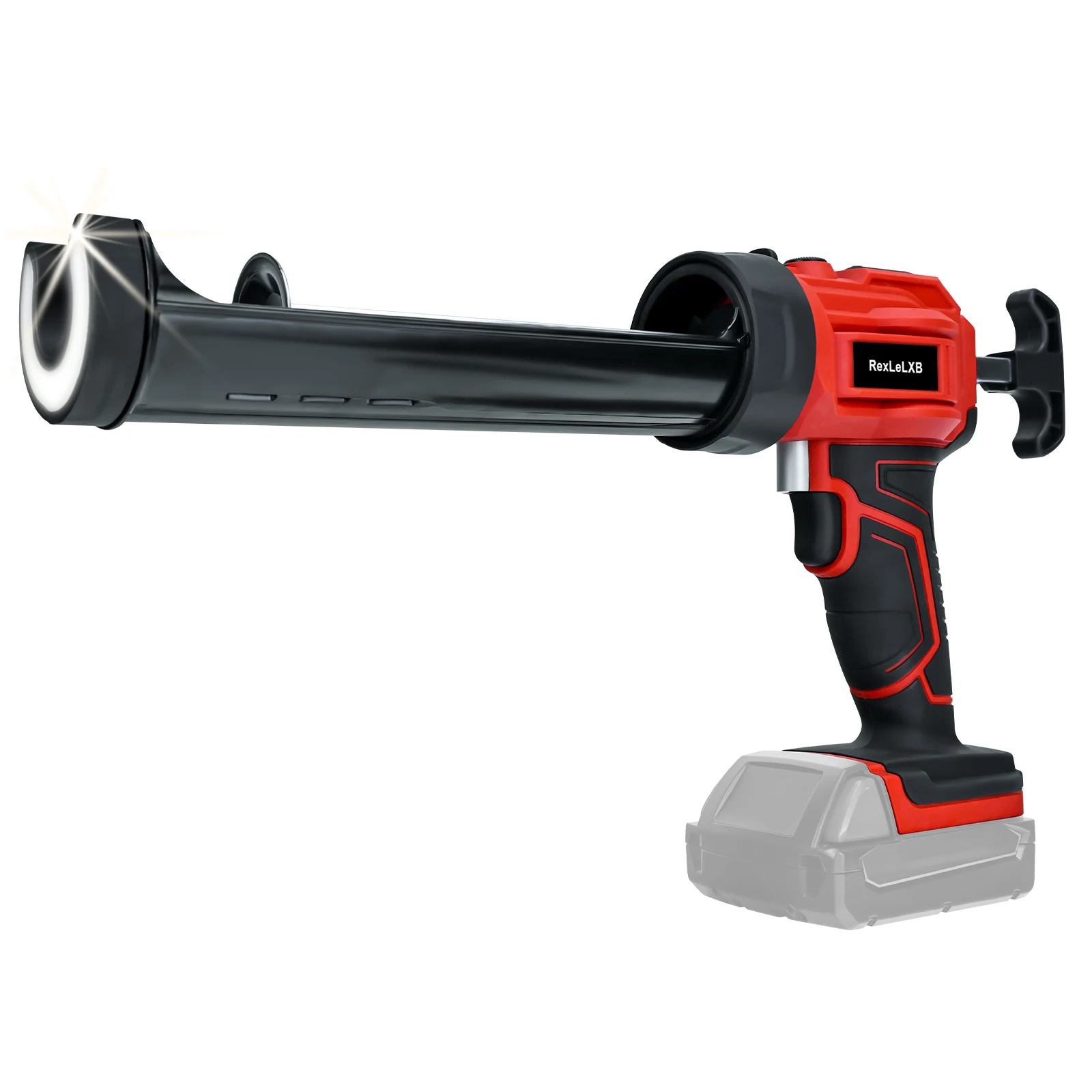 Electric-Caulking-Gun-for-Milwaukee-18V-Battery-Cement-Glass-Adhesive ...