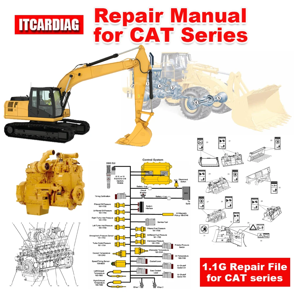 Repair-Manual-for-CAT-Series-Excavator-Diesel-Engine-Control-Systems ...