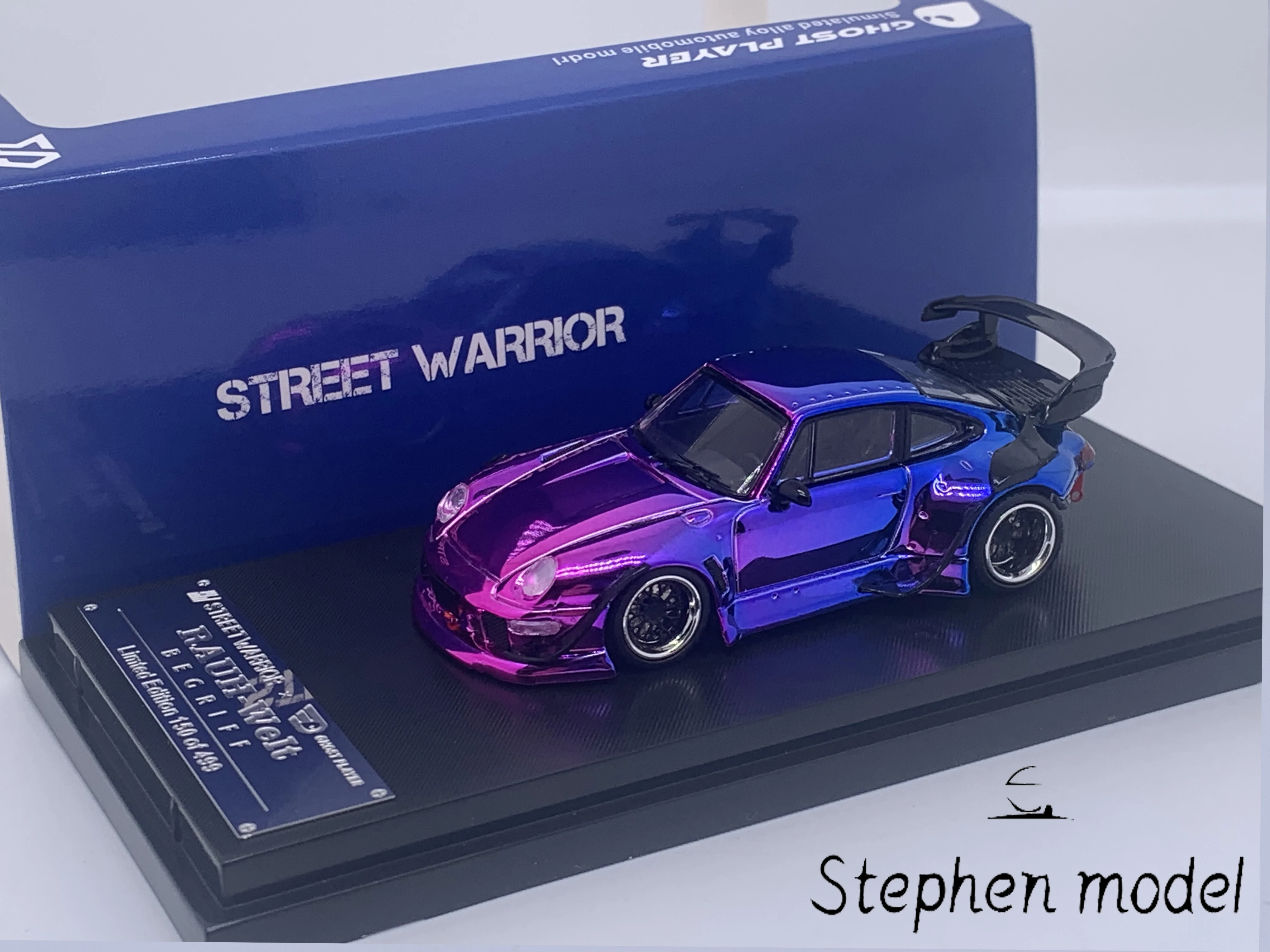Street-Weapon-1-64-RWB-993-Chromed-Gradient-Ltd-Collection-Diecast ...