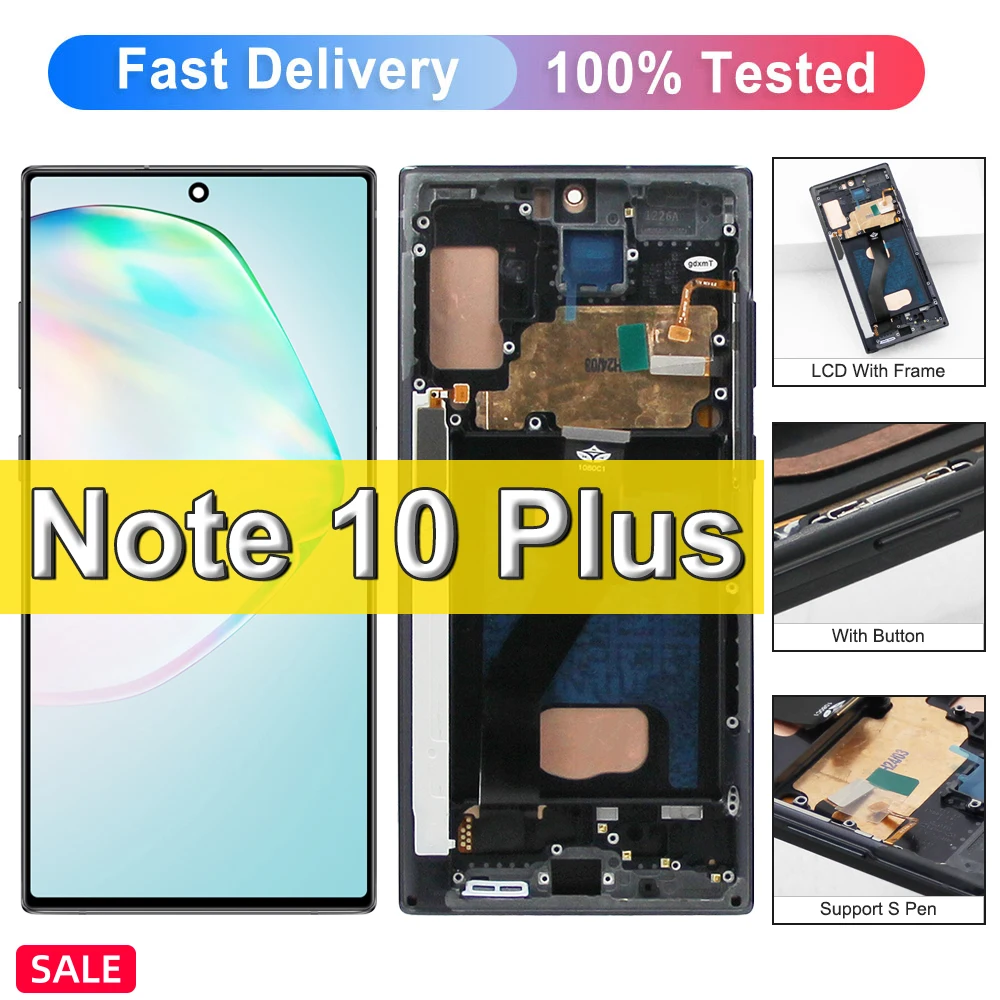 TFT-Note-10-Plus-Display-Screen-for-Samsung-Galaxy-Note10-N975F-N975F ...