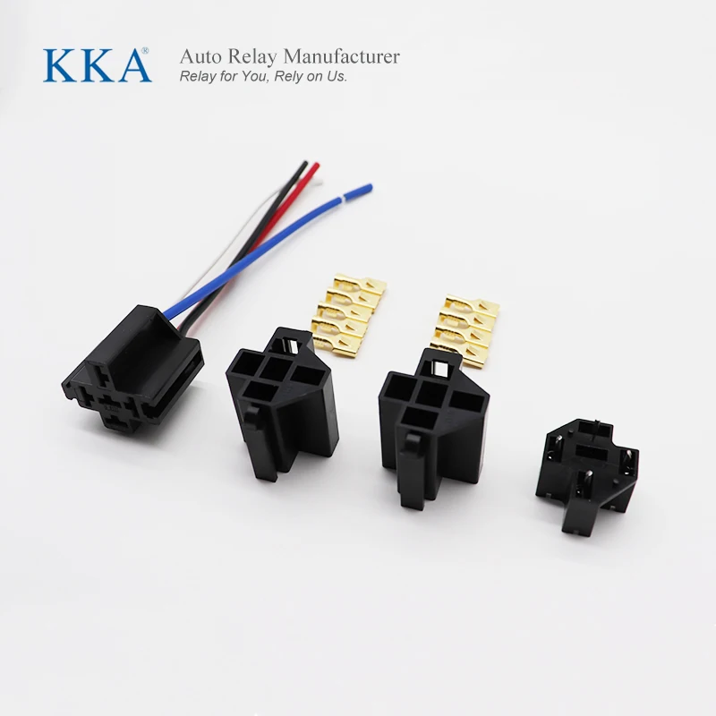 Auto-Relay-Socket-of-JD-Series-40A-Automotive-relay-with-Connectors ...