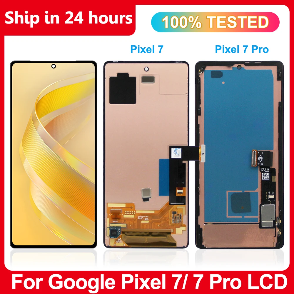 Pixel 7 Pro Display Screen Replacement for Google Pixel 7 GVU6C 7Pro ...