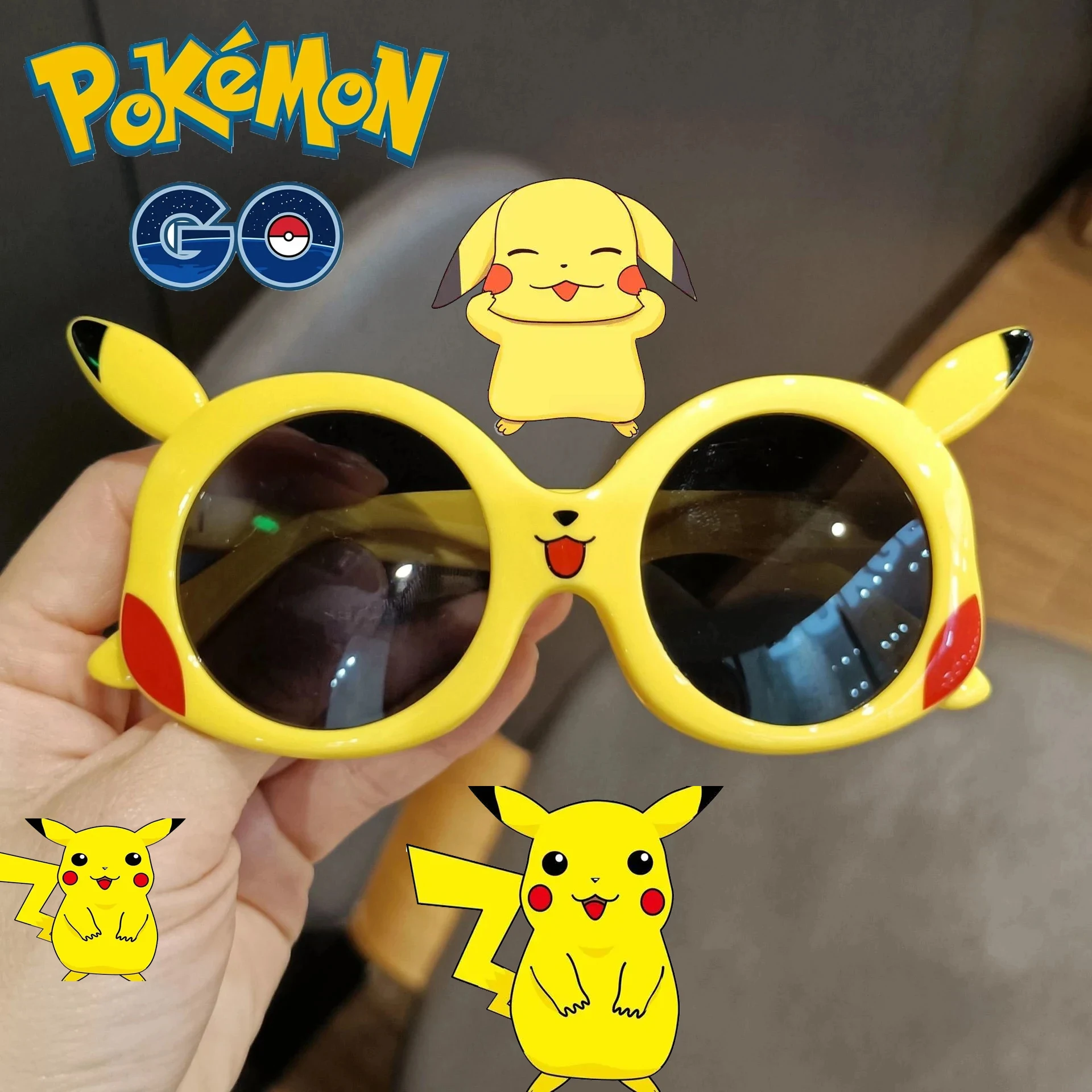 Anime-New-Pokemon-Children-s-Sunglasses-Cartoon-Pikachu-Model-Glasses ...
