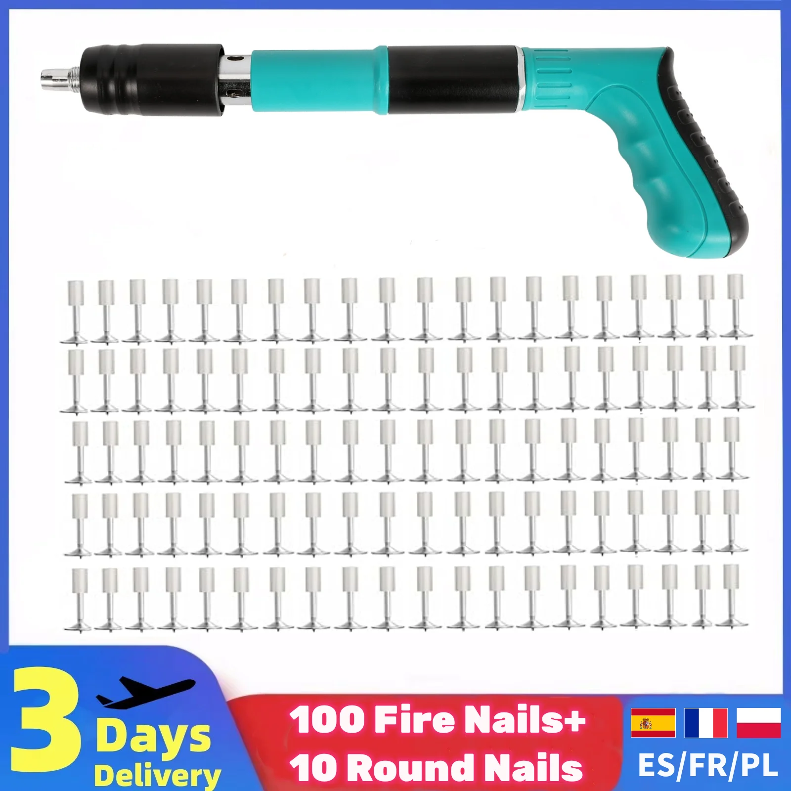 Mini-Manual-Steel-Nail-Gun-Rebite-Ferramenta-Wall-Fastener-Anchor-Wire ...