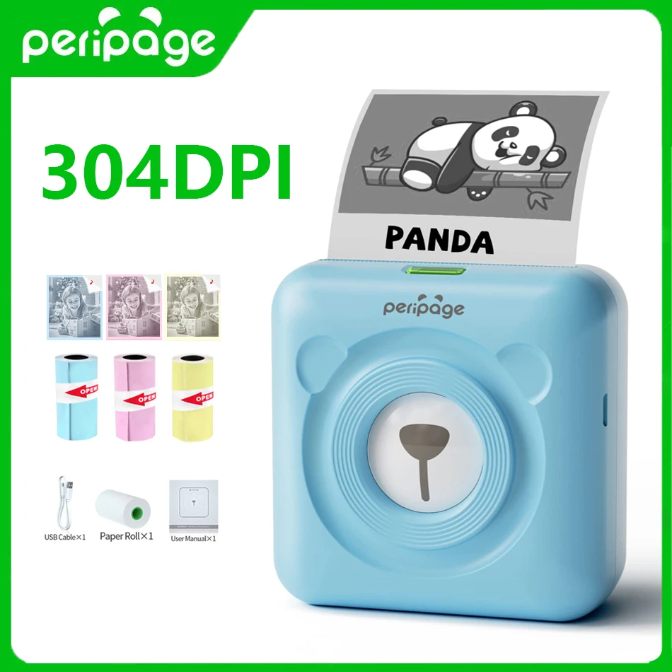 Miniimpresora-port-til-PeriPage-A6-de-304dpi-m-quina-de-impresi-n-de ...