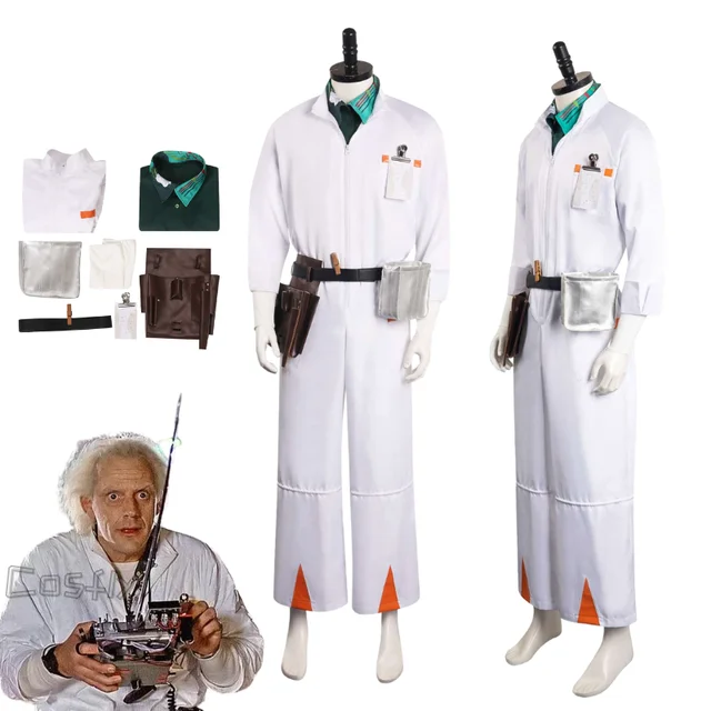 Doc Brown Back To The Future Costume