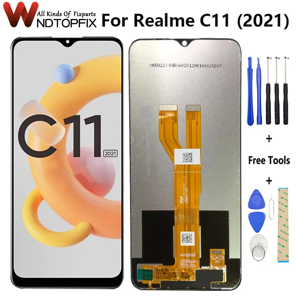 Tested For Oppo Realme C11 Lcd Display Touch Screen Digitizer Assembly ...