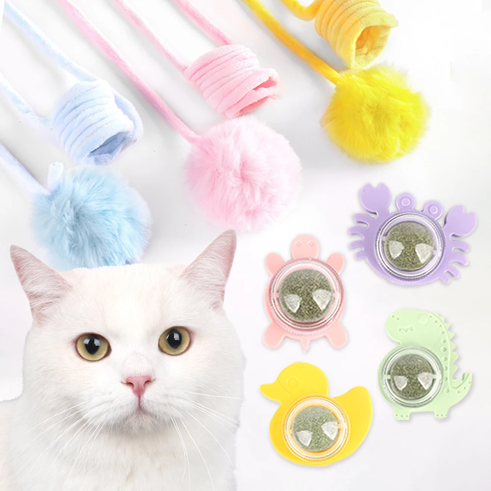 My-Pet-Cat-Spring-Ball-Moon-Ring-Toy-Increased-Volume-Energy-Cat-Pull ...