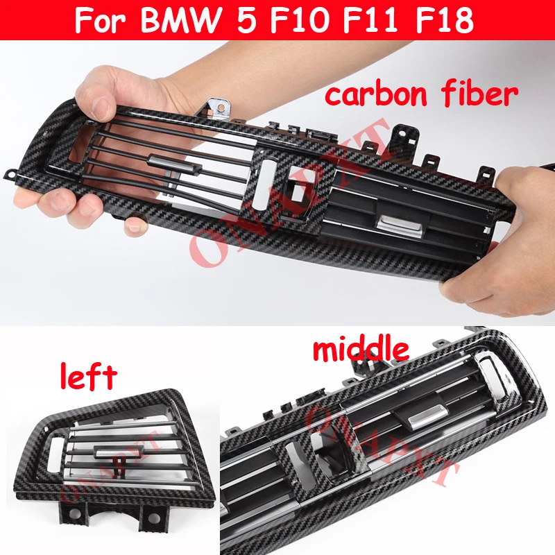 For-BMW-5-F10-F11-F18-520i-523i-525i-528i-535i-Carbon-Fiber-Rear-Left ...