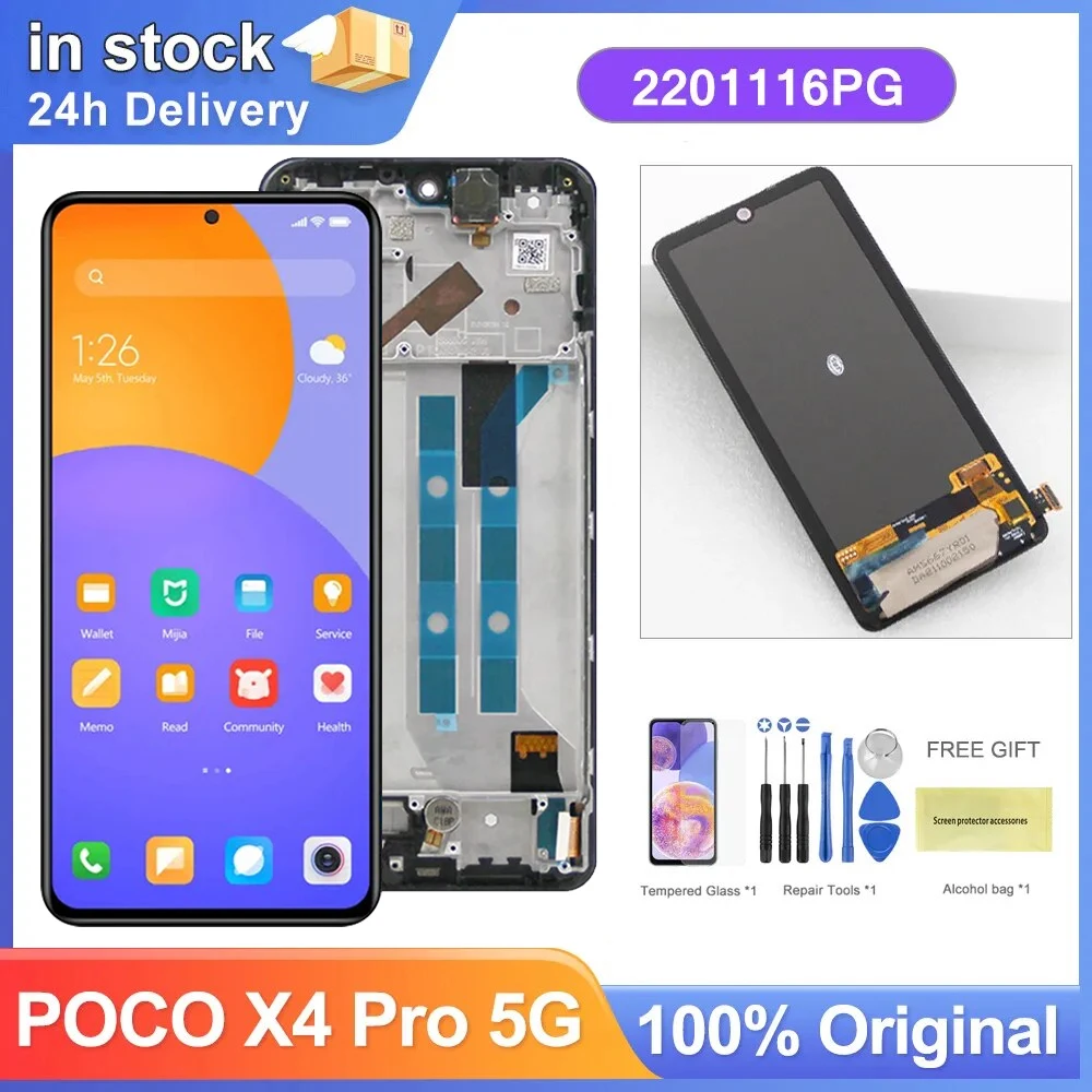 6-67-Display-Screen-for-Xiaomi-Poco-X4-Pro-5G-2201116PG-Lcd-Display ...