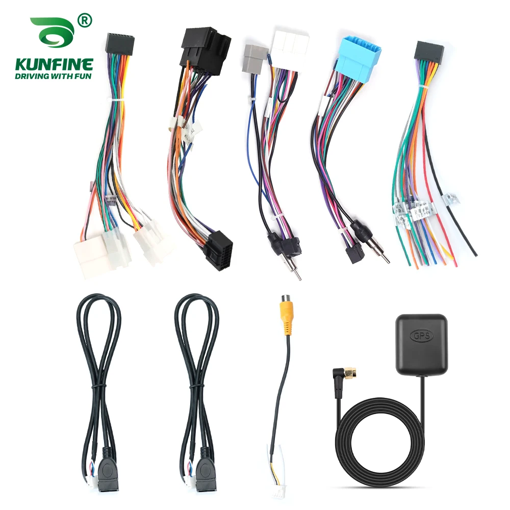 Universal-Power-Cable-For-ISO-Toyota-Nissan-Suzuki-Car-Radio-4Pin-6Pin ...