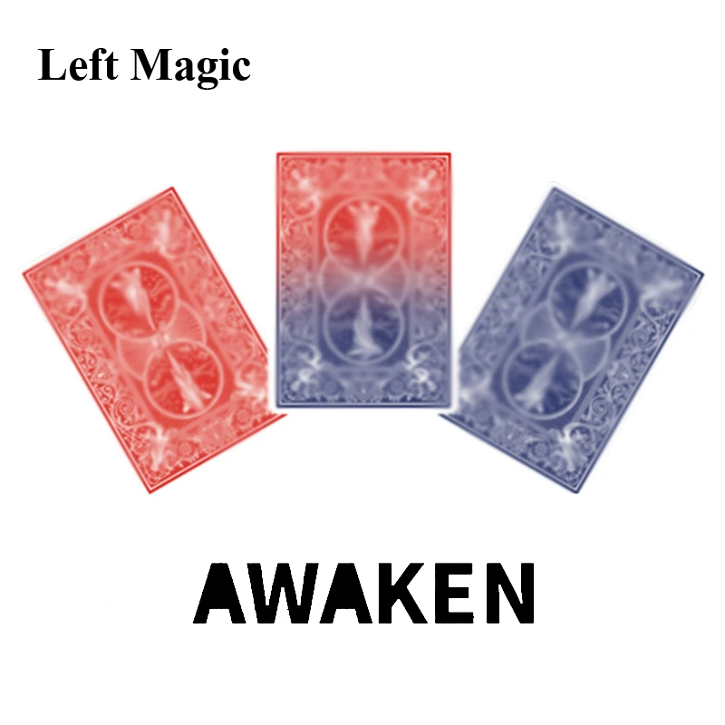 Change By Lloyd Barnes Magic Tricks Awaken Color Changing Poker Card ...