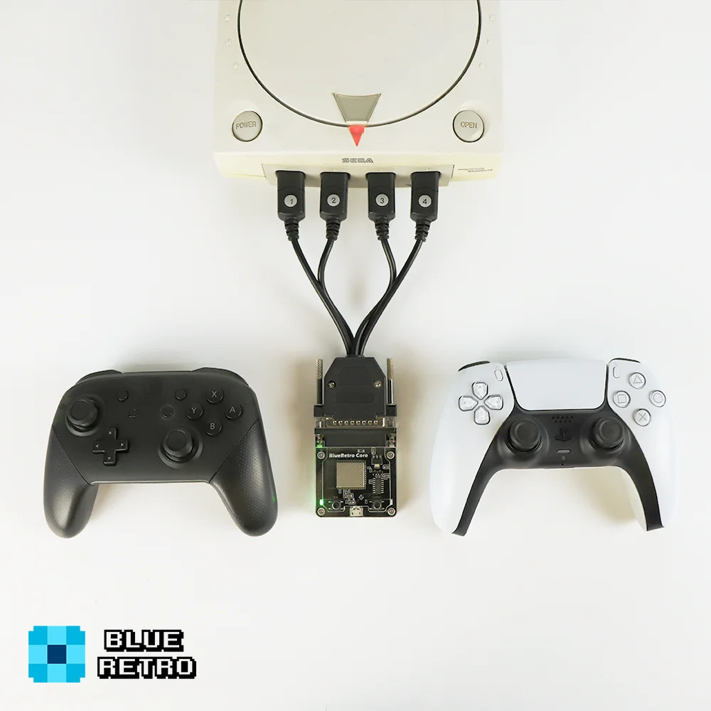 BlueRetro-Dreamcast-Wireless-Controller-Converter-Adaptador-Bluetooth ...
