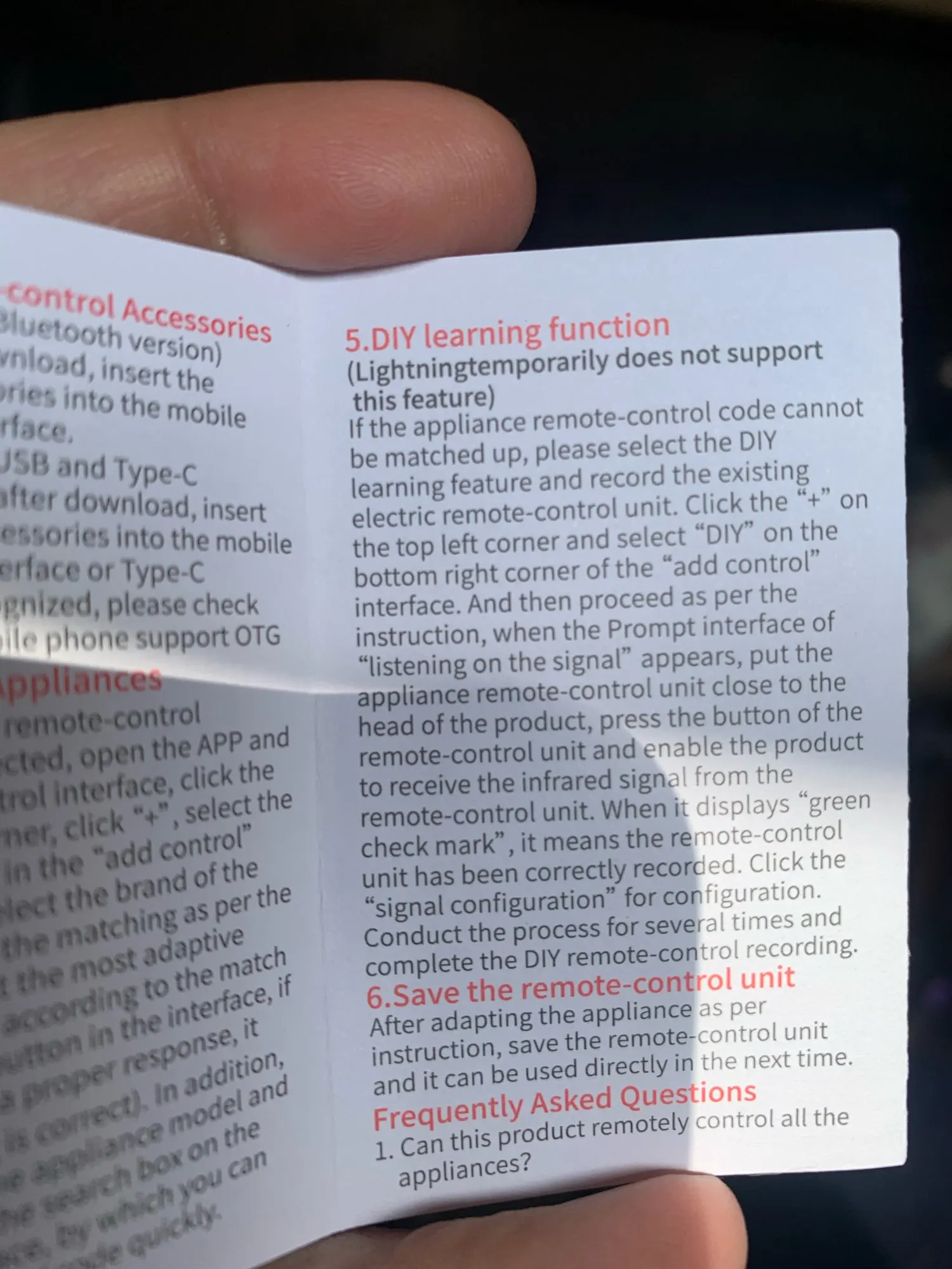 Smartphone Remote Control IR Blasters Type C Micro Lightning Universal ...