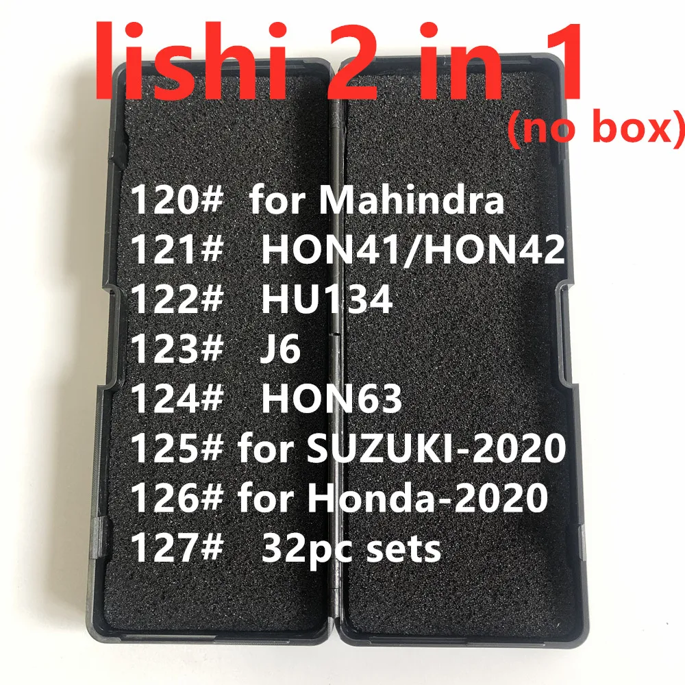 No black box LiShi 2 in 1 Locksmith Tools HON41 HON42 HU134 J6 HON63 ...