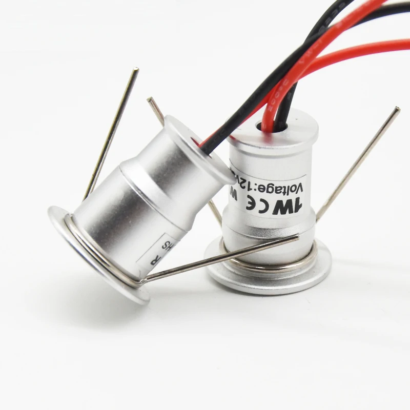 1W 12V LED Mini Bulb Spot Kit With IP67 Transformer Sauna Stair Light ...