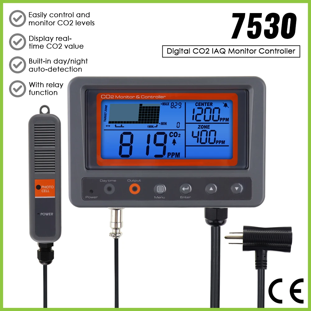 Carbon-Dioxide-CO2-IAQ-Monitor-Controller-for-Green-House-Home-Office ...