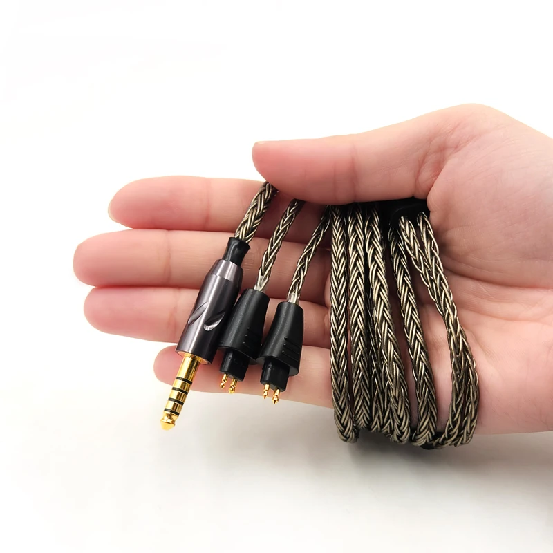 6N 4.4mm balanced Audio Cable For FOSTEX TH909 TH900mk2 TH610 TH900 ...