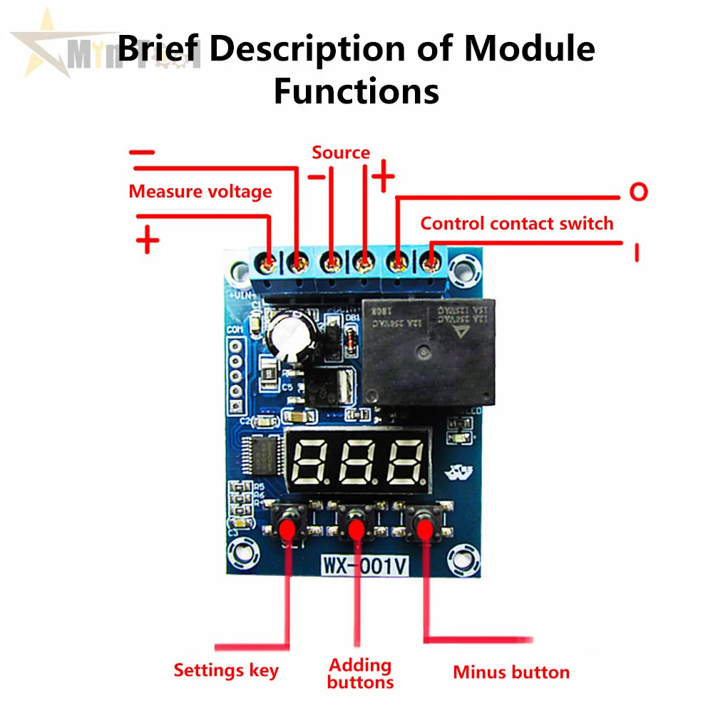 DC12V-Voltage-Detection-Module-Relay-Switch-Charging-Discharge-Monitoring-Protection-Power ...