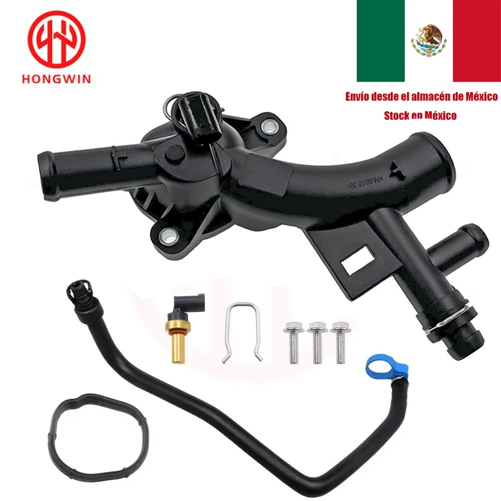 Coolant-Thermostat-Housing-Water-Outlet-Inlet-Hose-For-Chevrolet-Cruze ...