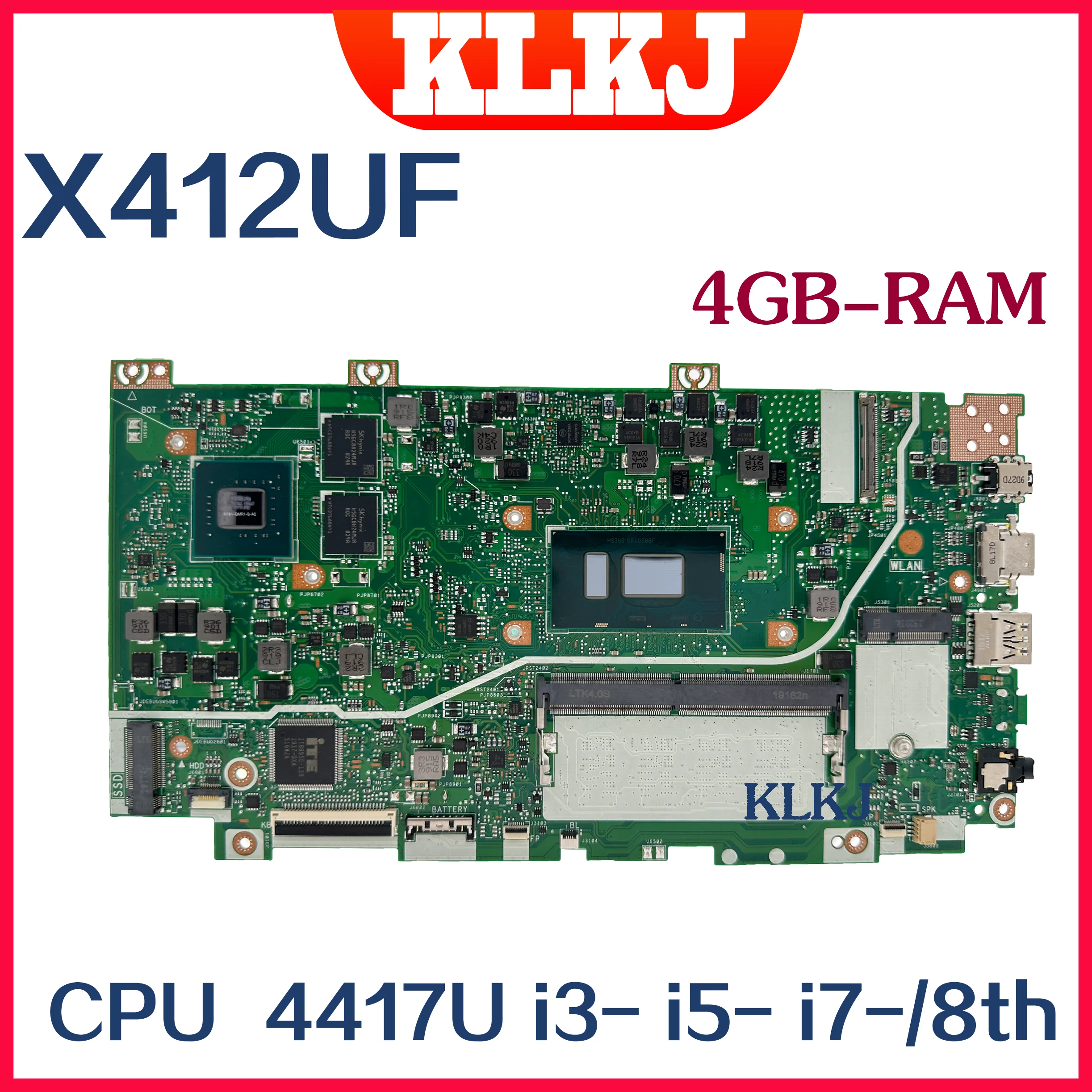 X412UF-Ordinateur-Portable-Carte-M-re-ASUS-Vivobook-14-X412UA-X412U ...
