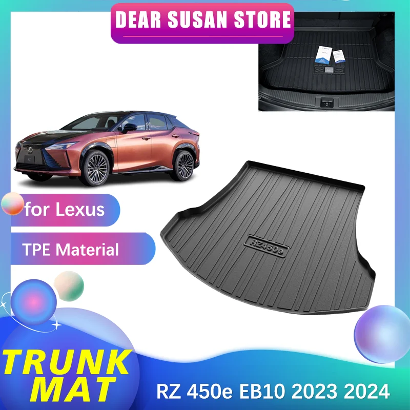 Car-Rear-Trunk-Mat-for-Lexus-RZ-450e-EB10-2023-2024-Carpet-Panel-Custom ...