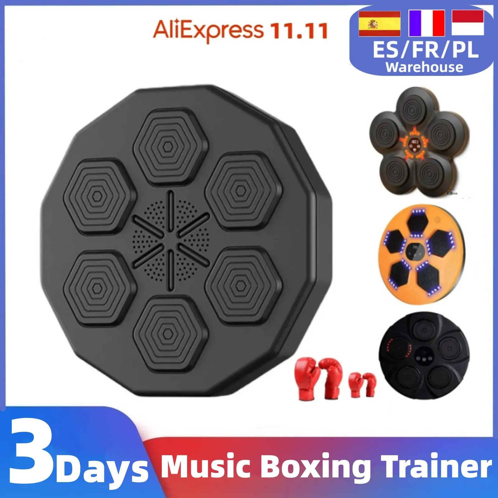 Intelligent-Music-Boxing-Trainer-Electronic-Boxing-Machine-Response ...