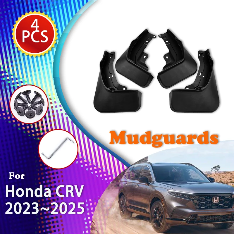 Car-Front-And-Rear-Fenders-For-Honda-CRV-CR-V-RS-2023-2024-2025-4PCS ...
