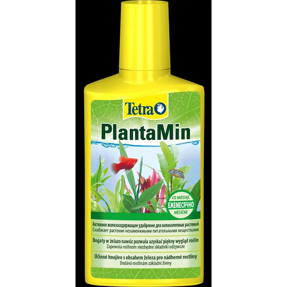 ปุ๋ยสำหรับพิพิธภัณฑ์สัตว์น้ำ Tetra Planta Min/เหล็กสำหรับ Active Plant ...