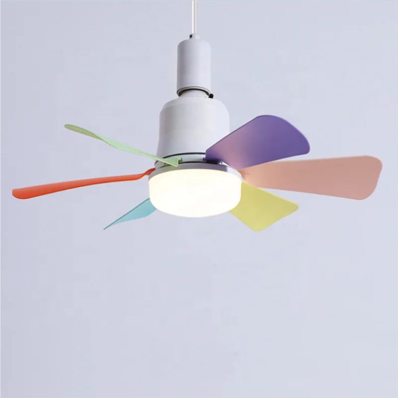 LED-new-fan-light-flower-shaped-detachable-fan-blades-e27-screw-30W ...