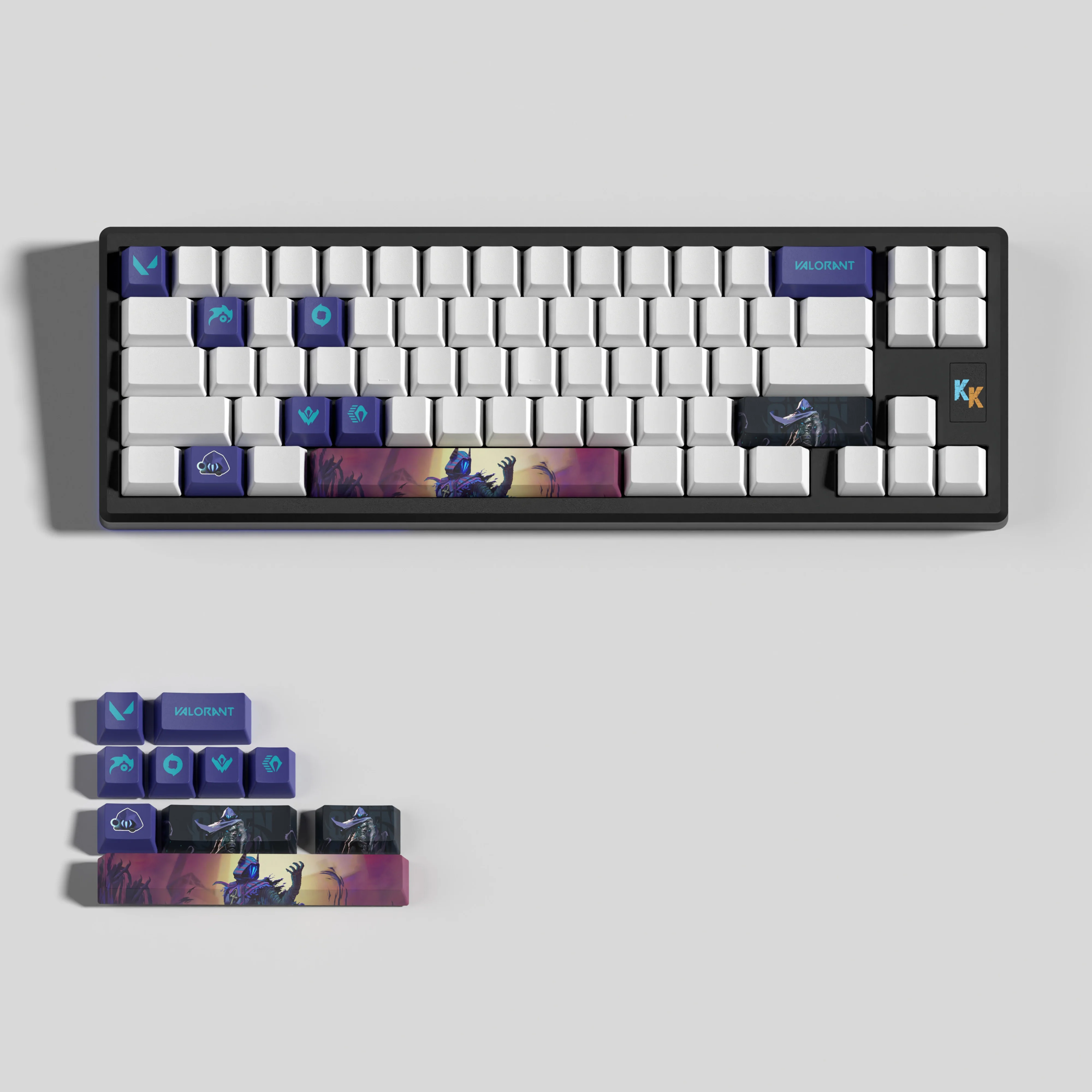 Valorant Game Keycaps Omen Jett Killjoy Sage Cypher Chmber OEM Profile ...