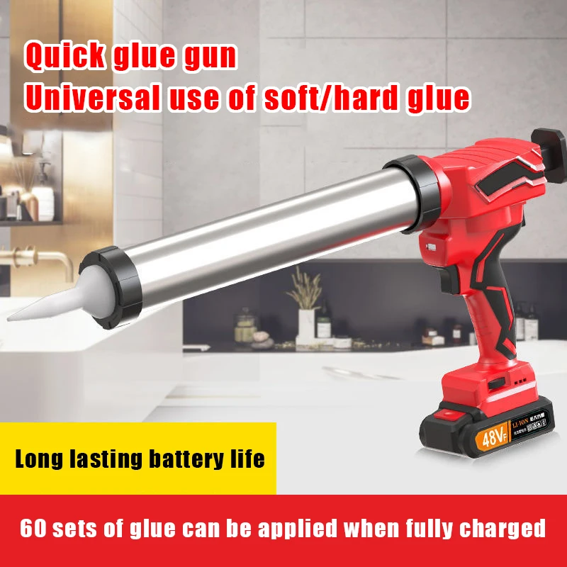 Electric-Caulking-Gun-6-speed-adjustment-Seam-Filling-Gun-Single-Tube ...