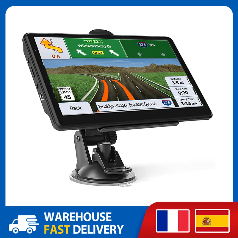 7Inch-Touch-Screen-GPS-Navigator-Truck-Sunshade-Sat-Nav-Car-GPS ...