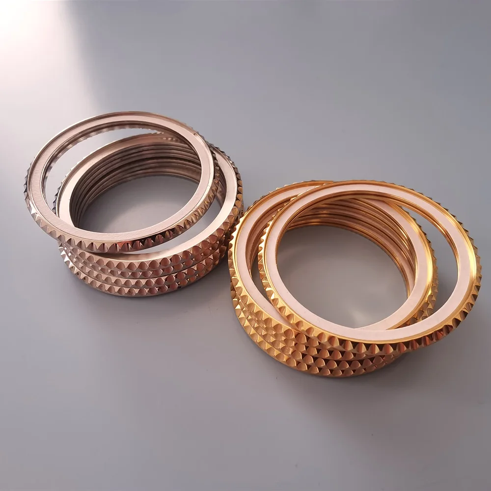 316L-casing-jam-tangan-emas-perak-Bezel-cincin-berputar-satu-arah-untuk ...