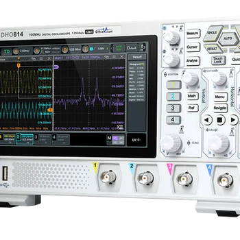 RIGOL DHO802/DHO804/DHO812/DHO814 2/4Channel 70/100MHz Digital Oscilloscope 12 Bit 1.25GSa/Sec ...